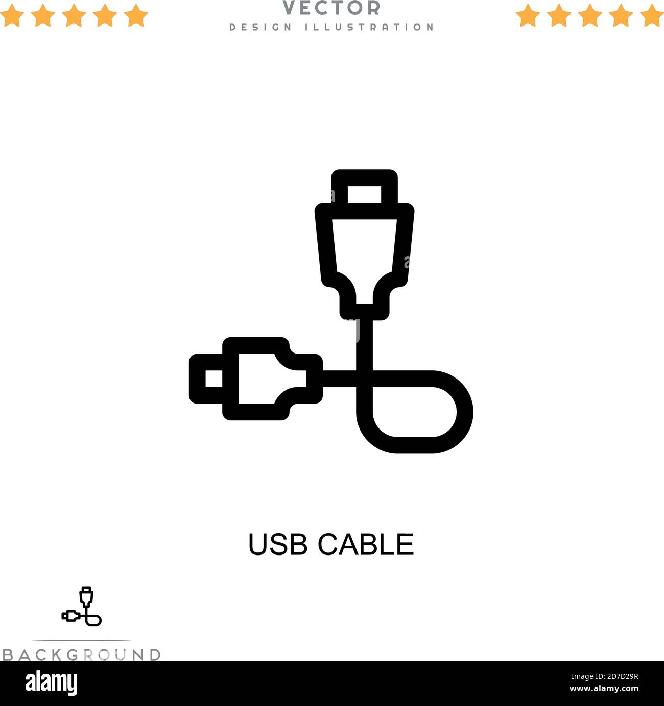 Usb Cable Icon