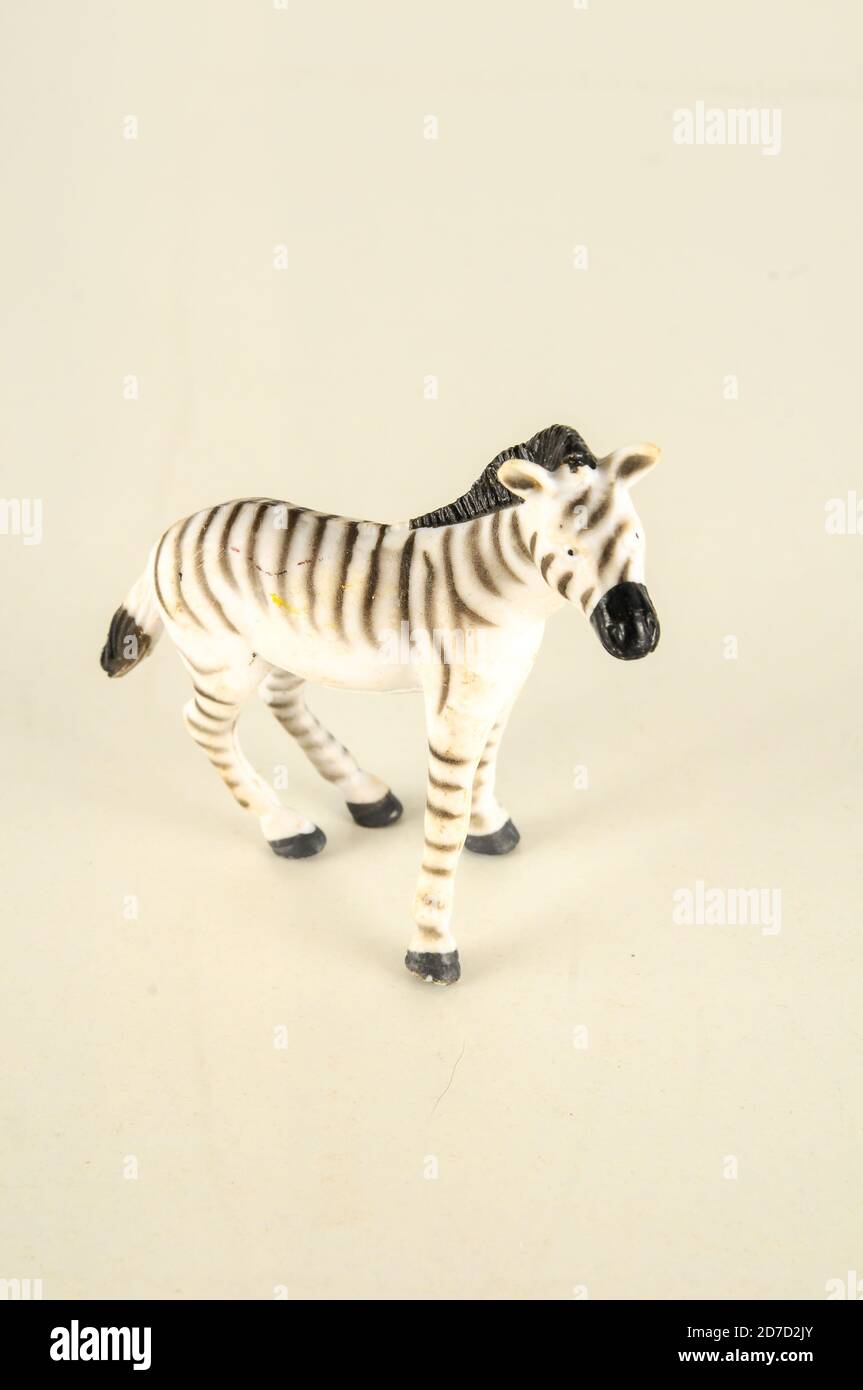 Close up zebra plastic hi-res stock photography and images - Alamy