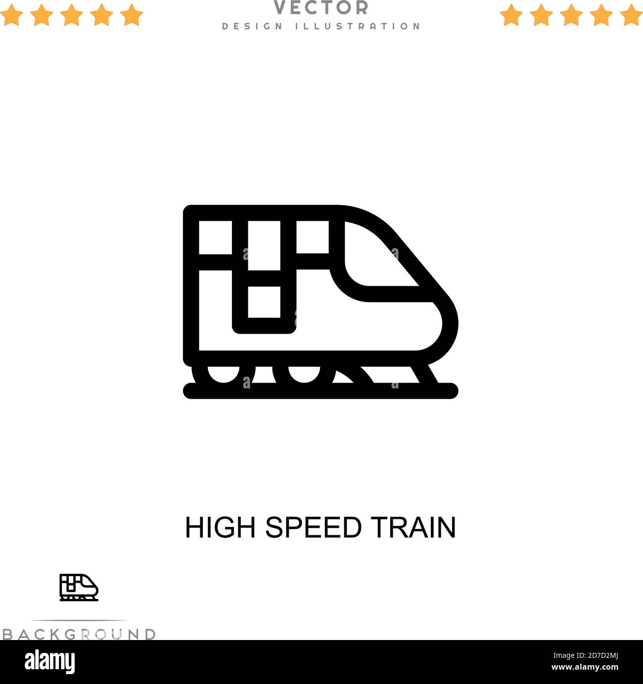 High speed rail disruption Stock Vector Images - Alamy