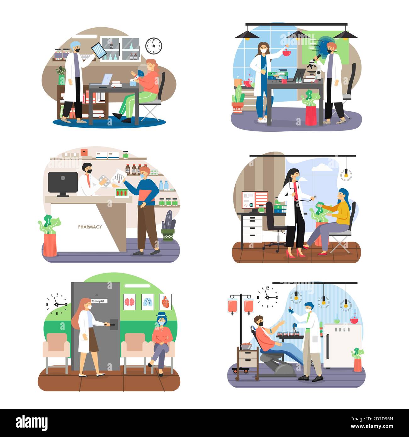 Pharmacy Technician Cartoon