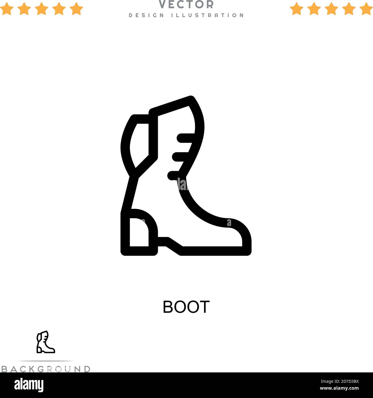 Boot icon. Simple element from digital disruption collection. Line Boot ...