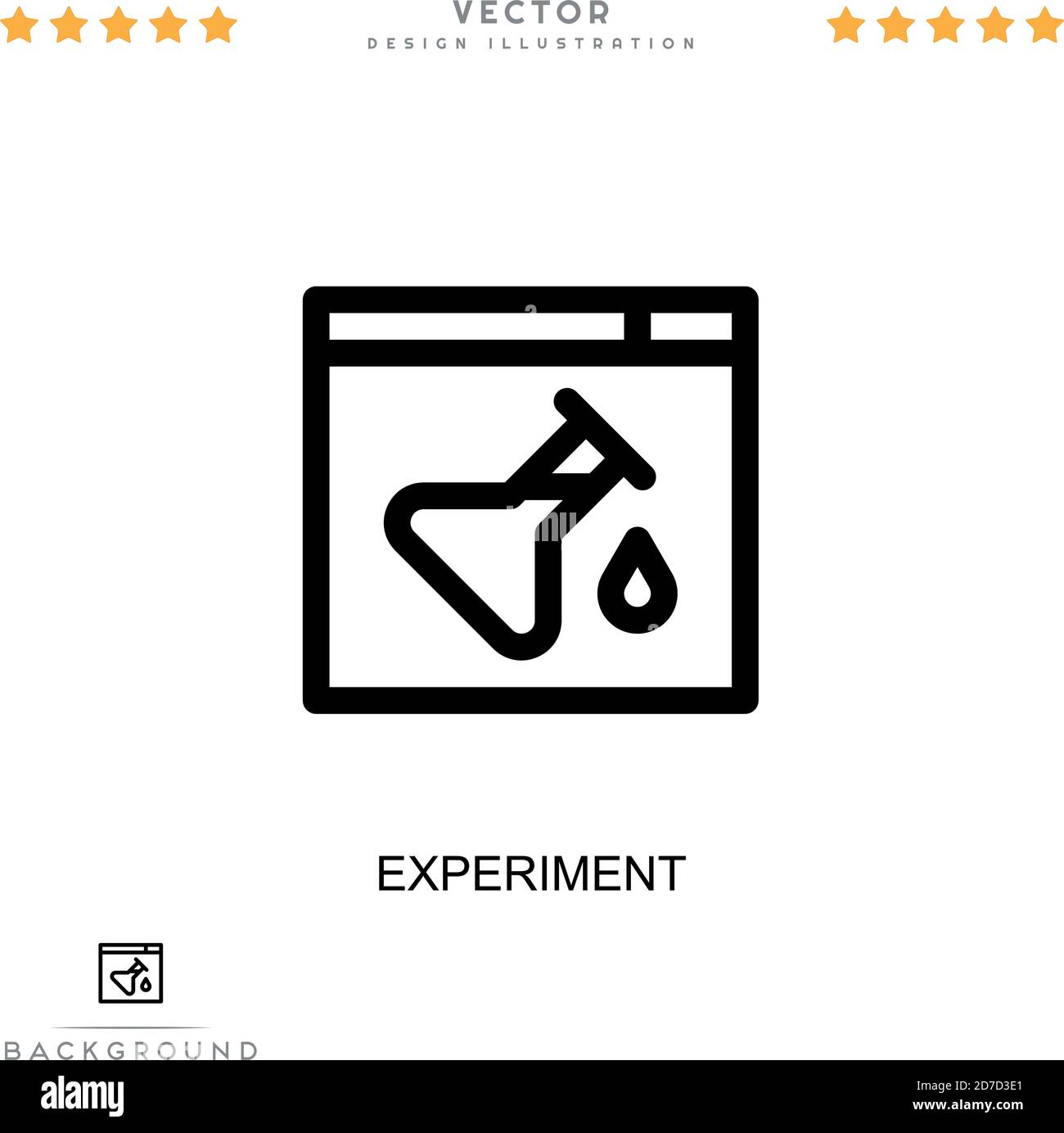 Experiment icon. Simple element from digital disruption collection ...