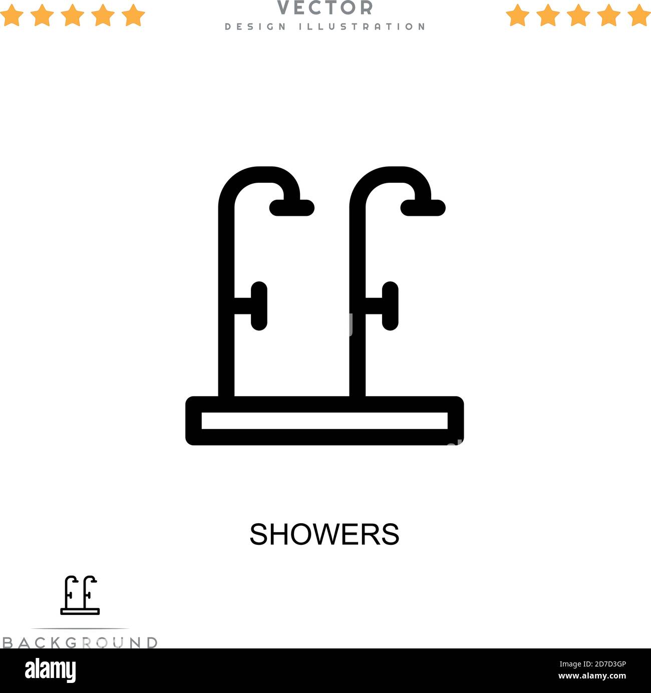 Cold showers Stock Vector Images - Alamy