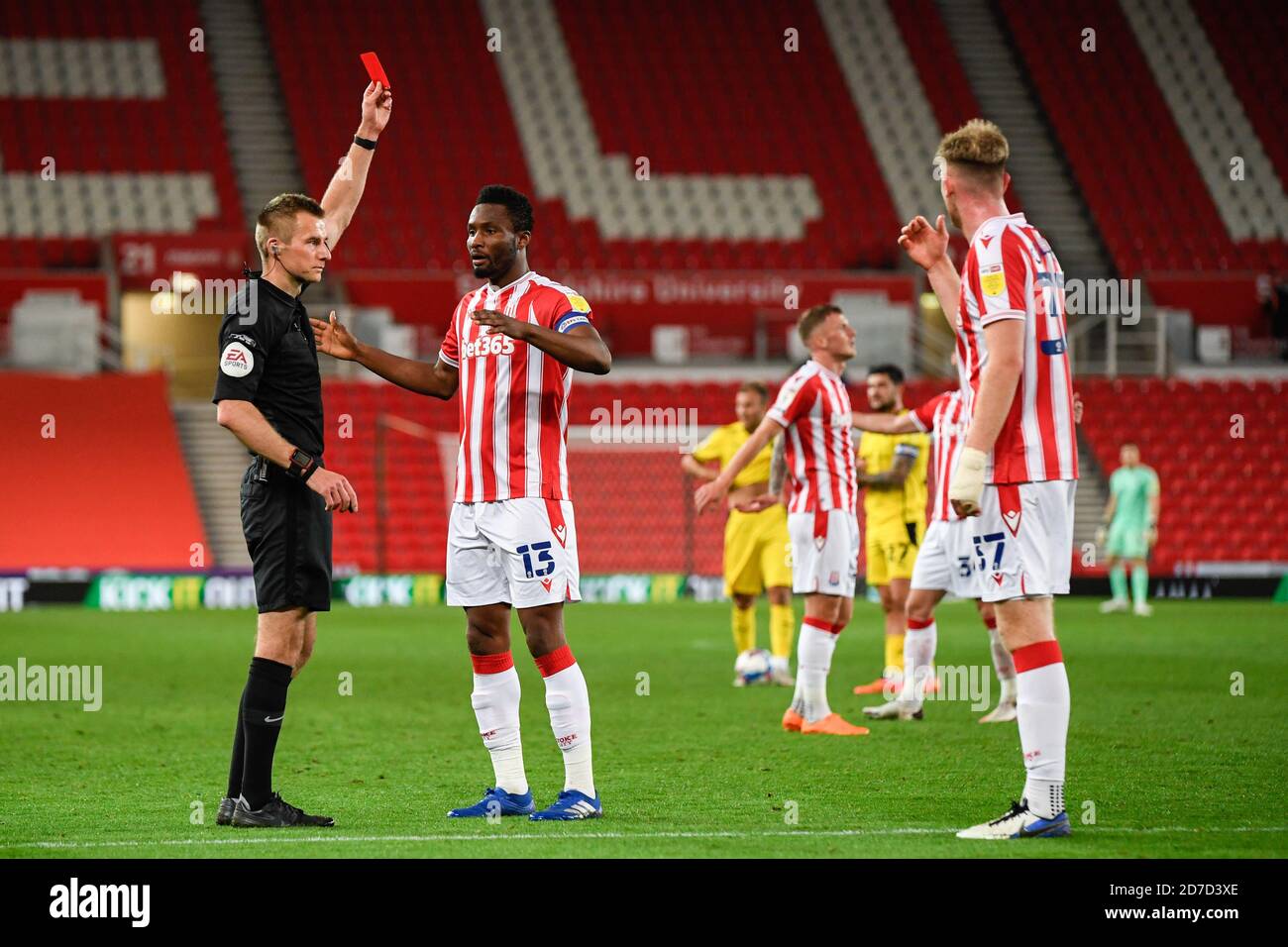 Football referee michael salisbury hi-res stock photography and images ...