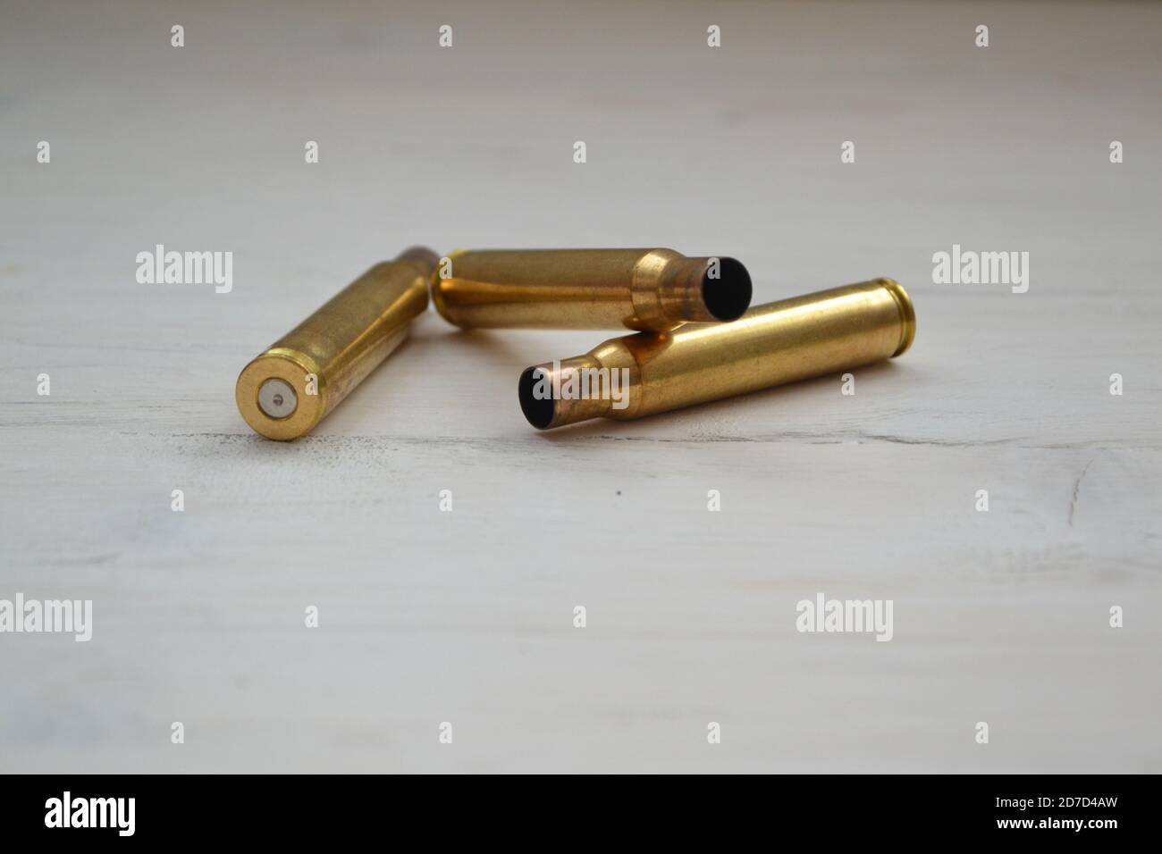 Large bullet macro photo on shabby background Stock Photo - Alamy