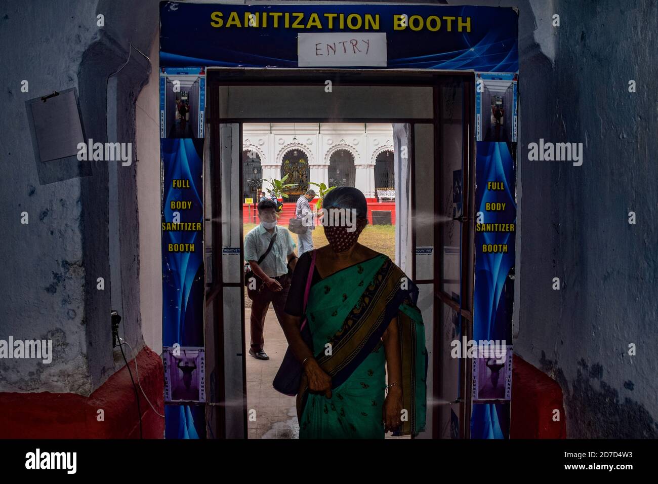 Sanitization booth hi-res stock photography and images - Alamy