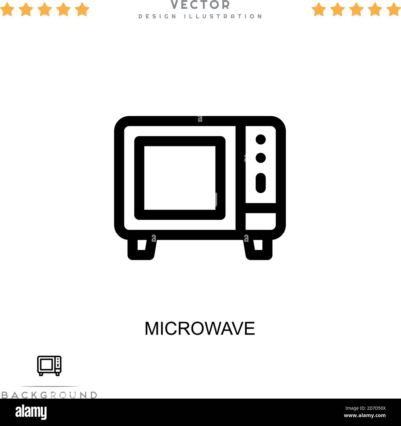 Microwave icon. Simple element from digital disruption collection. Line ...