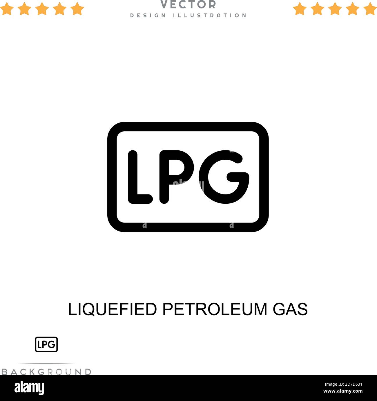 Liquefied petroleum gas icon. Simple element from digital disruption ...