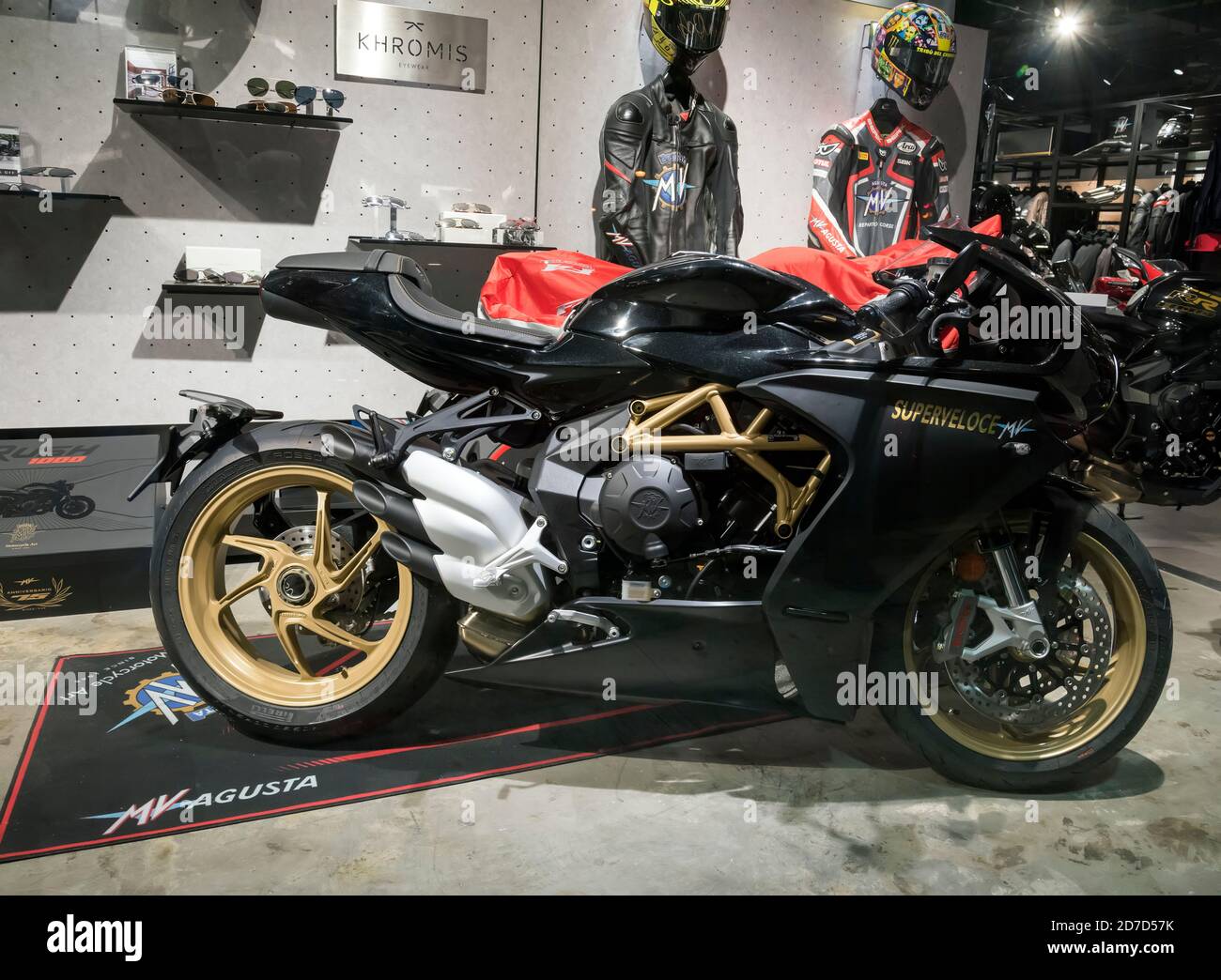 Exotic motorcycle shop, Hong Kong, China Stock Photo - Alamy