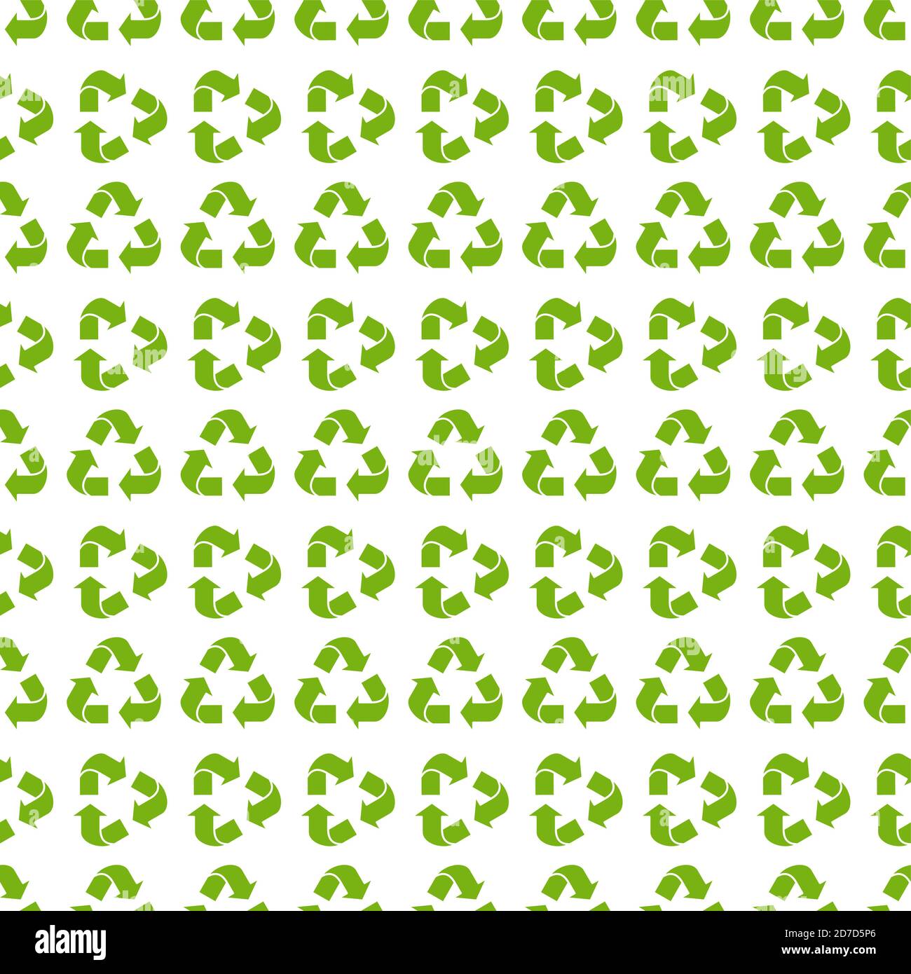 Recycle ecology Seamless pattern. Flat vector illustration Stock Vector ...