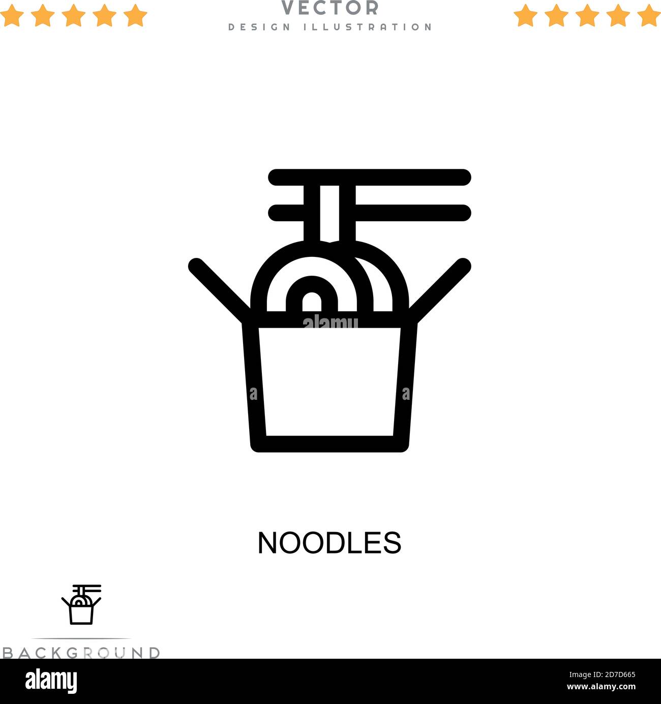 Indian pasta Stock Vector Images - Alamy