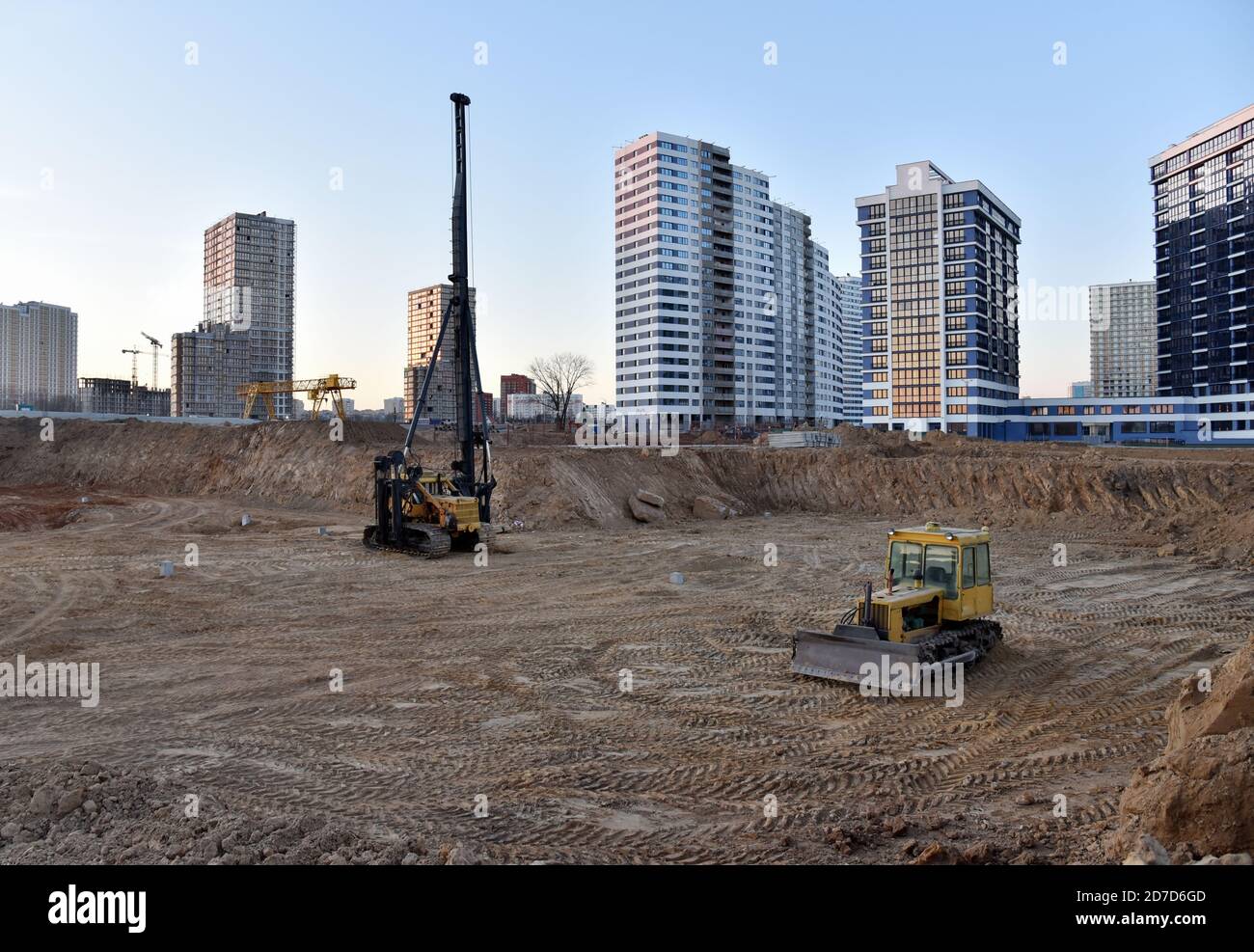 Driven pile foundation hi-res stock photography and images - Alamy