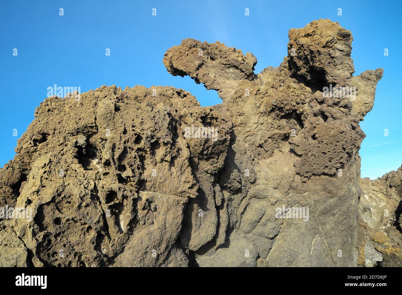 Dry Hardened Lava Rocks Stock Photo - Alamy