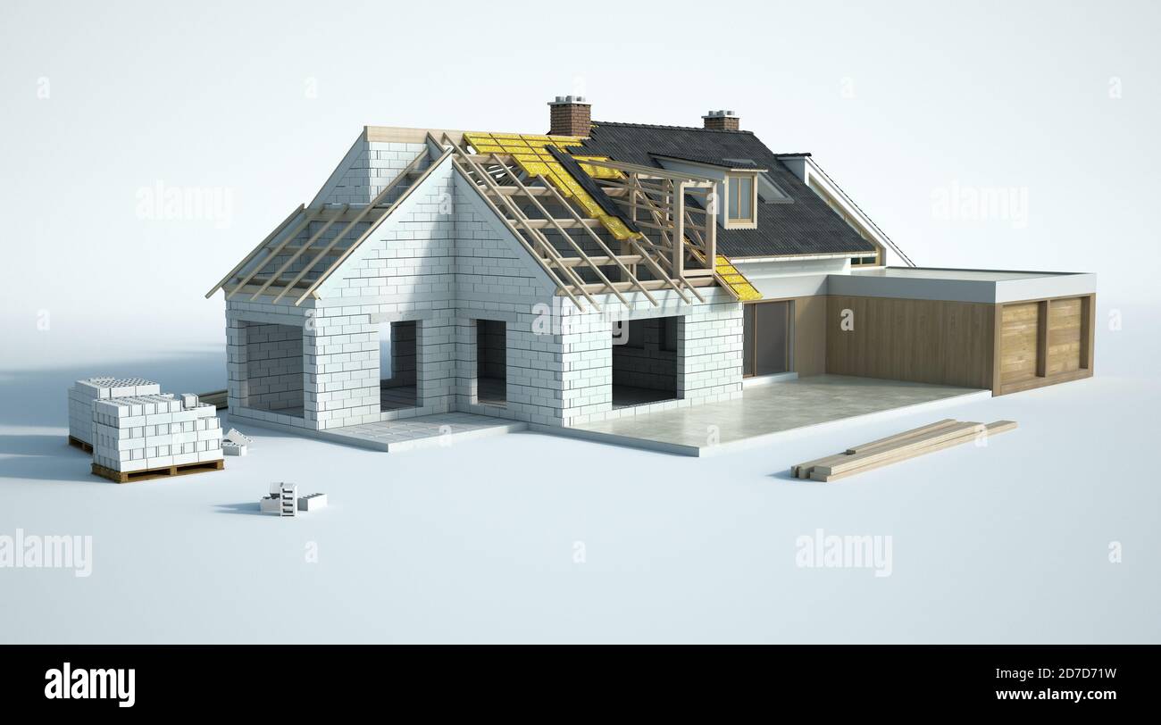 Layers of construction materials hi-res stock photography and images ...