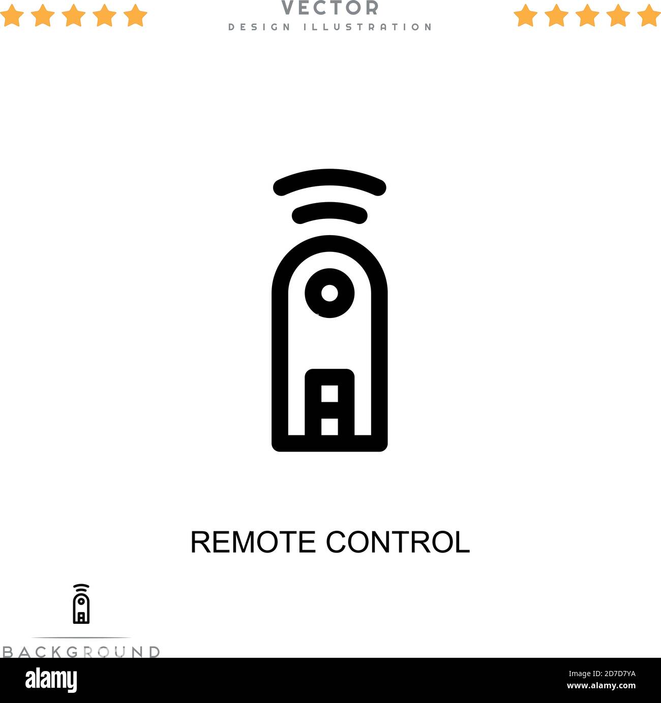 Remote control icon. Simple element from digital disruption collection ...