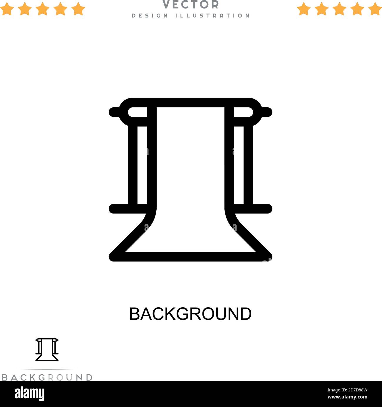 Background icon. Simple element from digital disruption collection ...