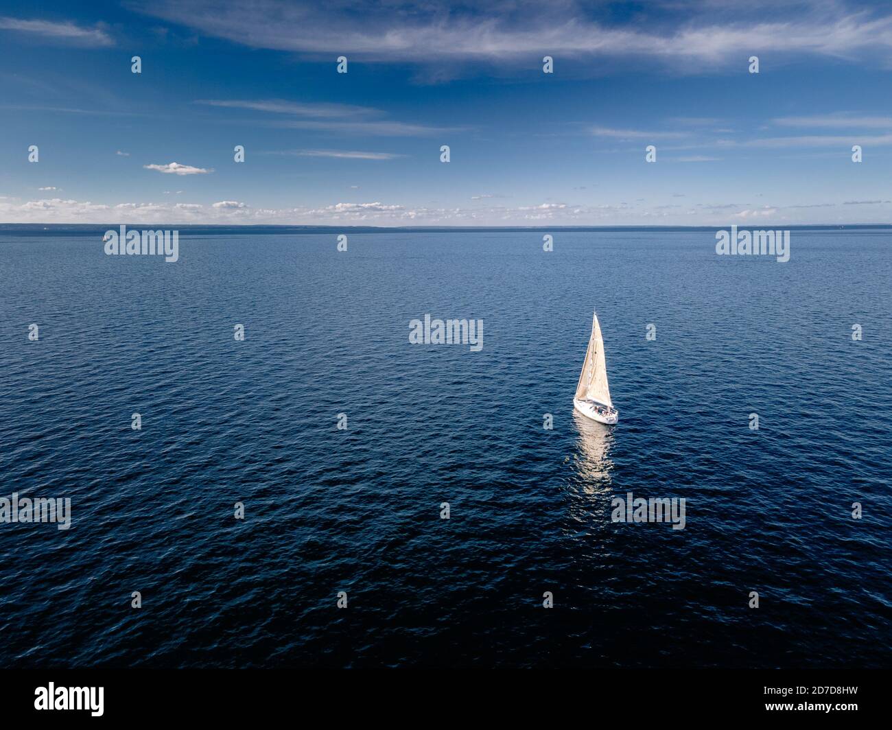 Luxury sailing yacht calm sea hi-res stock photography and images - Alamy