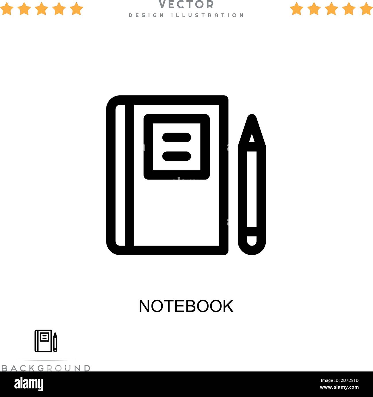 Notebook icon. Simple element from digital disruption collection. Line ...