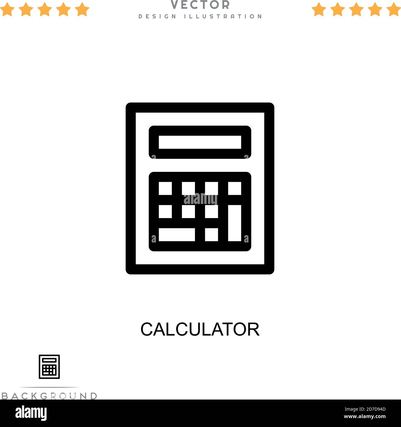 Calculator icon. Simple element from digital disruption collection ...