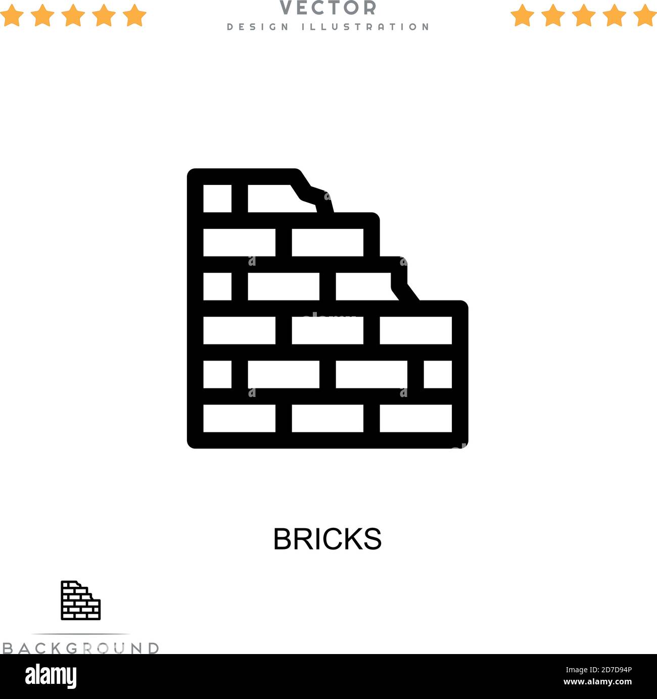 Old bricks floor Stock Vector Images - Alamy