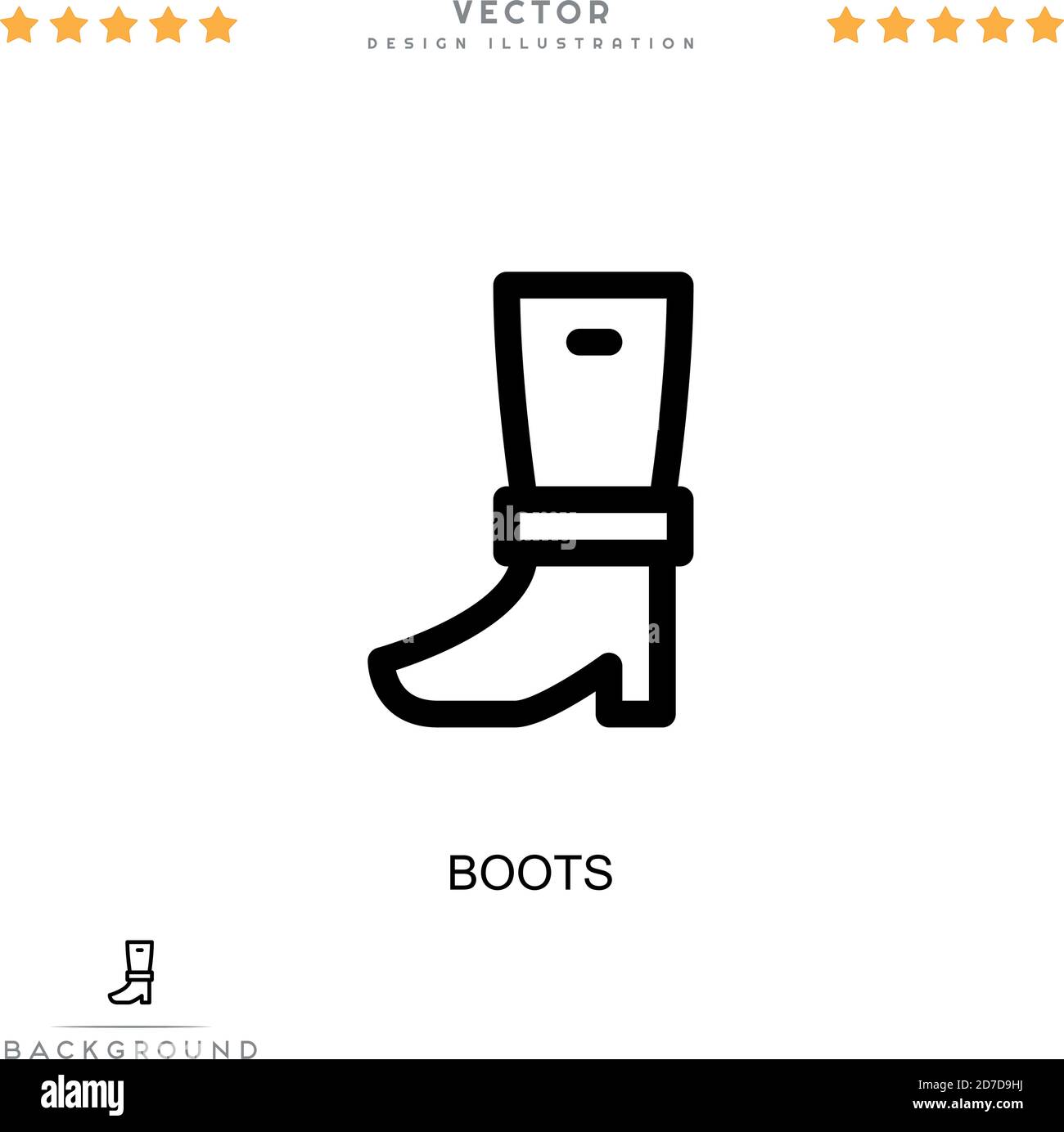 Boots icon. Simple element from digital disruption collection. Line ...