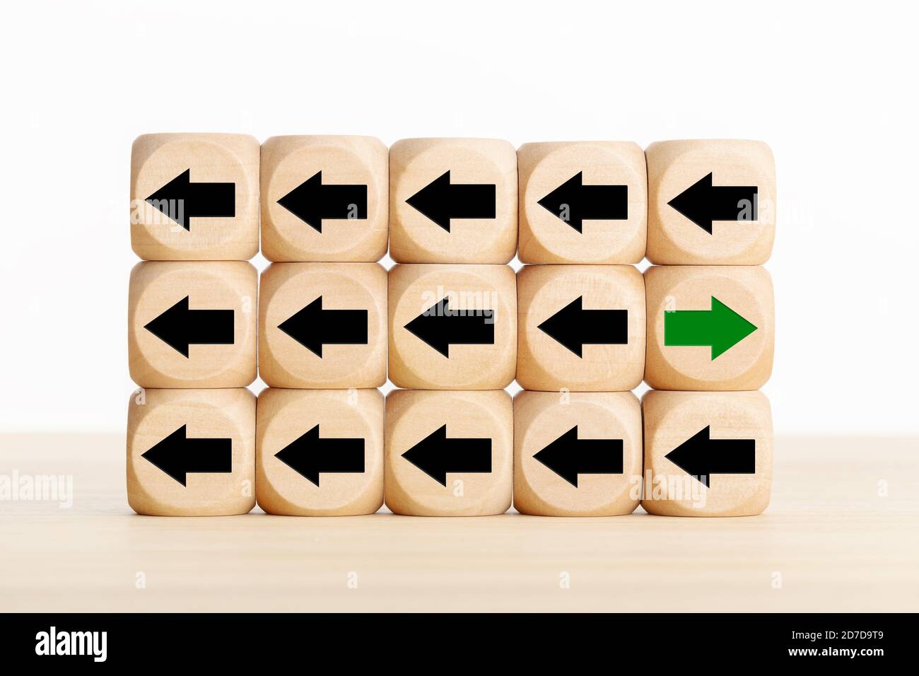 Individual symbol arrow hi-res stock photography and images - Alamy