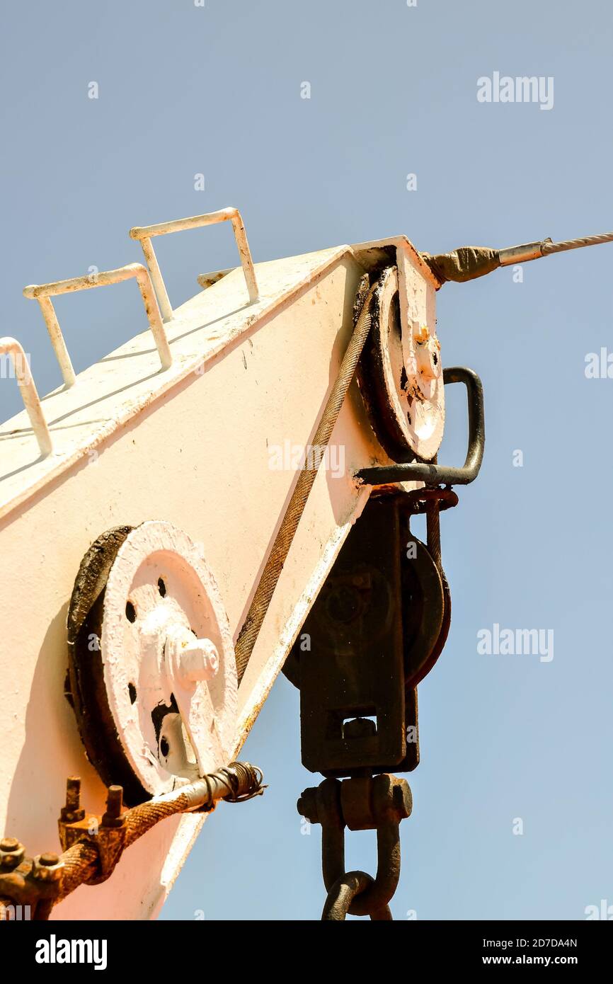 Old Industrial Puley Stock Photo - Alamy