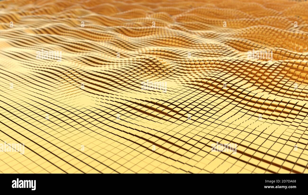 large scale landscape cubes. suitable for technology themes. 3d ...