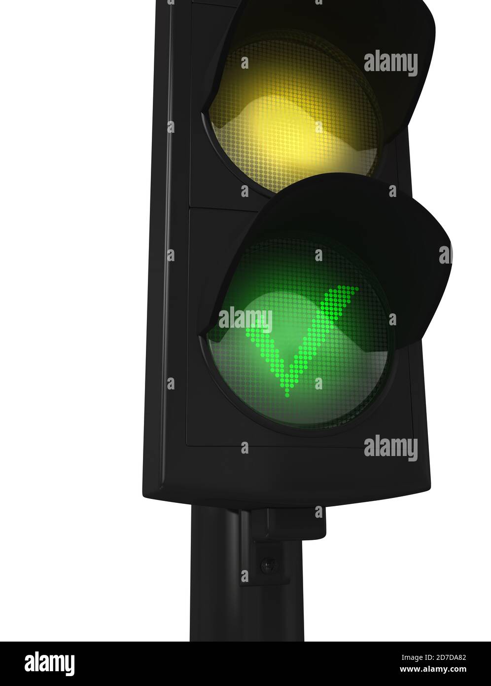 Green walk signal hi-res stock photography and images - Alamy
