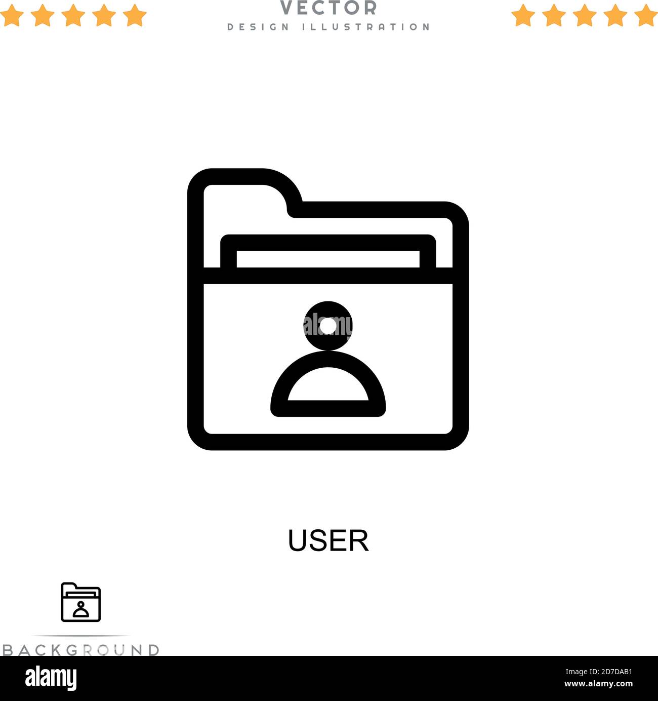 User icon. Simple element from digital disruption collection. Line User ...