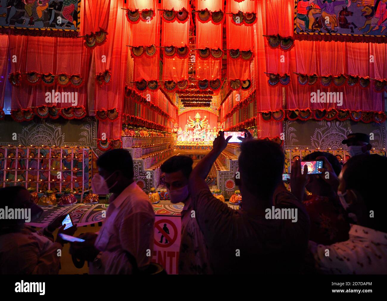 Entrance of different pandals hi-res stock photography and images - Alamy