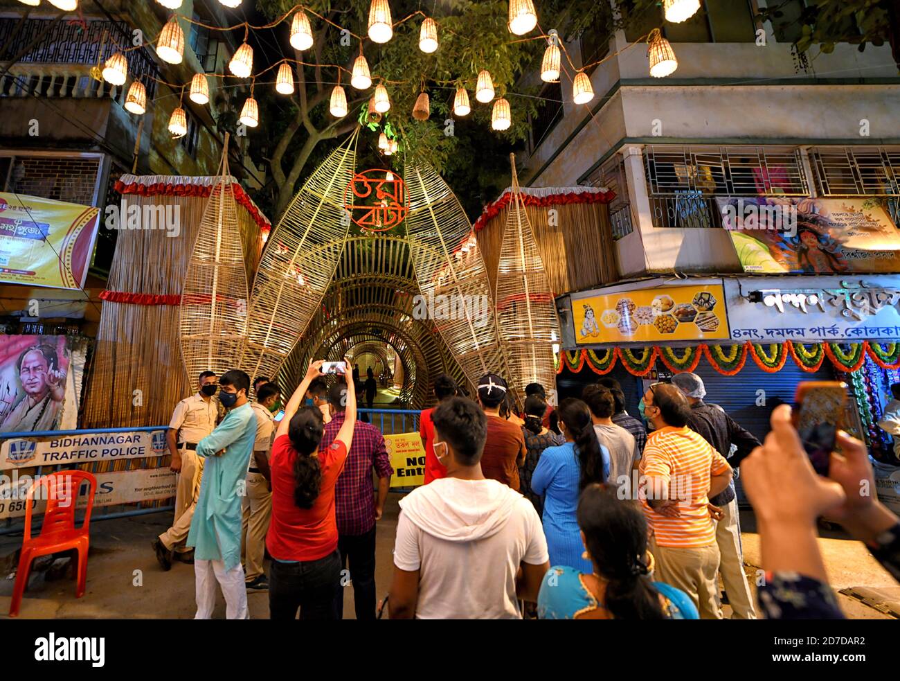 Entrance of different pandals hi-res stock photography and images - Alamy