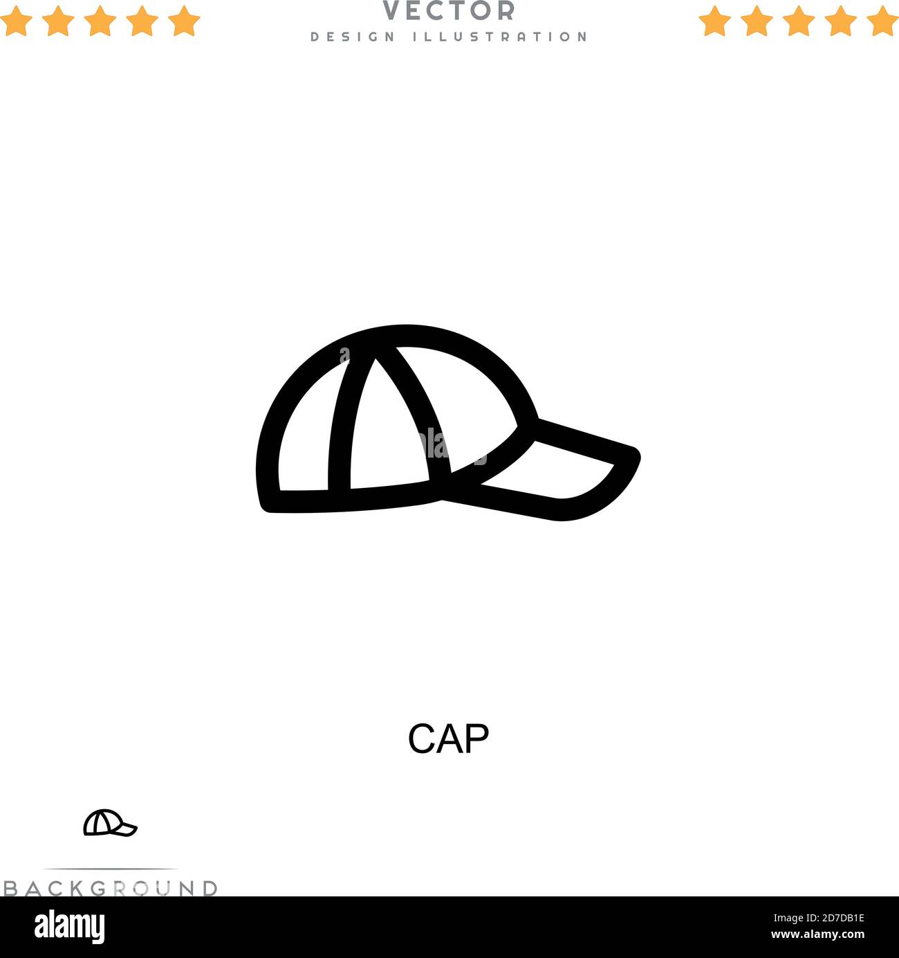 Cap icon. Simple element from digital disruption collection. Line Cap ...
