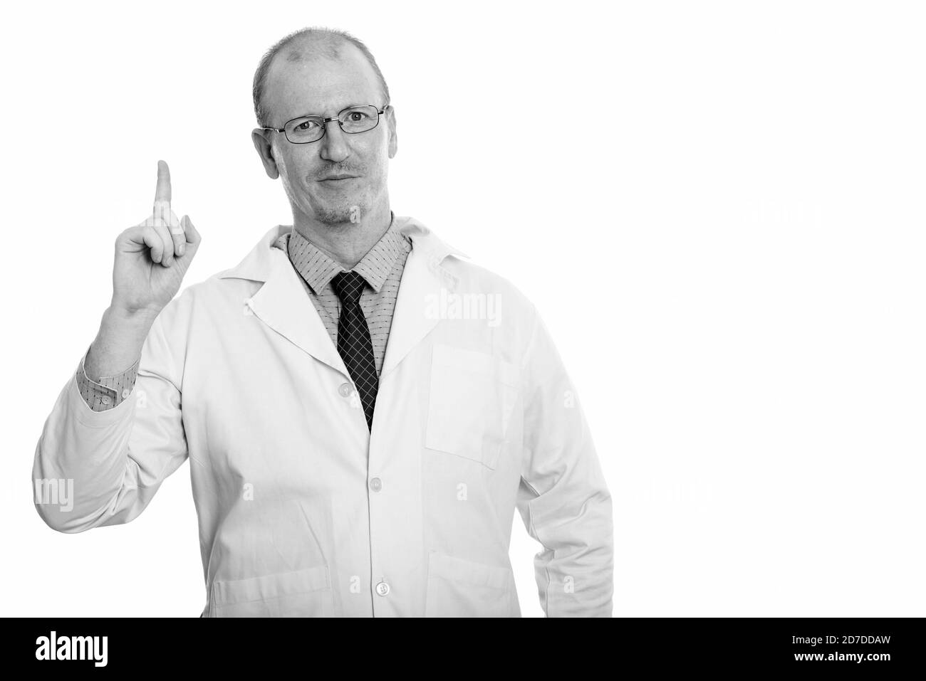 Pointing medical Black and White Stock Photos & Images - Alamy
