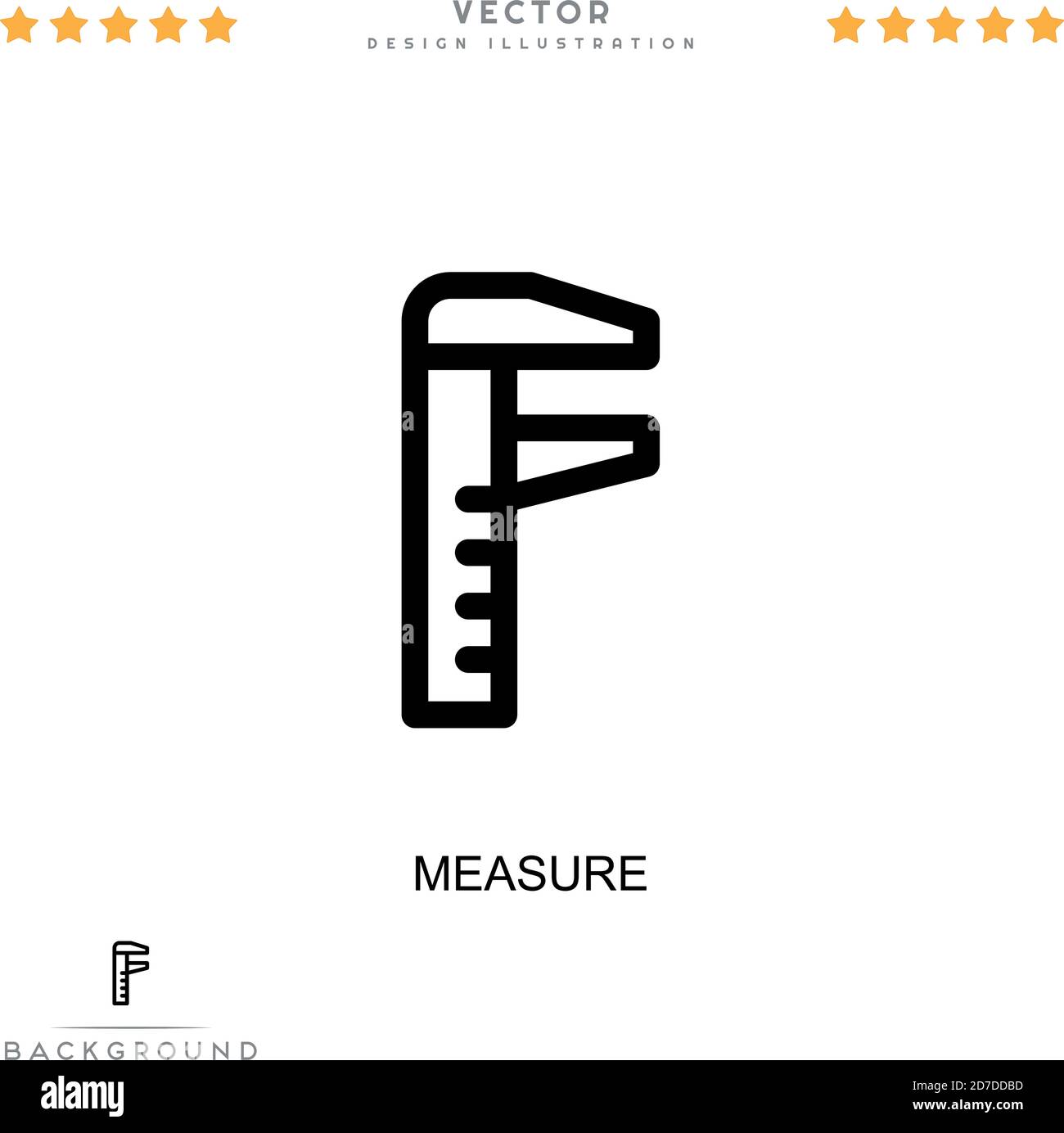 Digital tape measure Stock Vector Images - Alamy