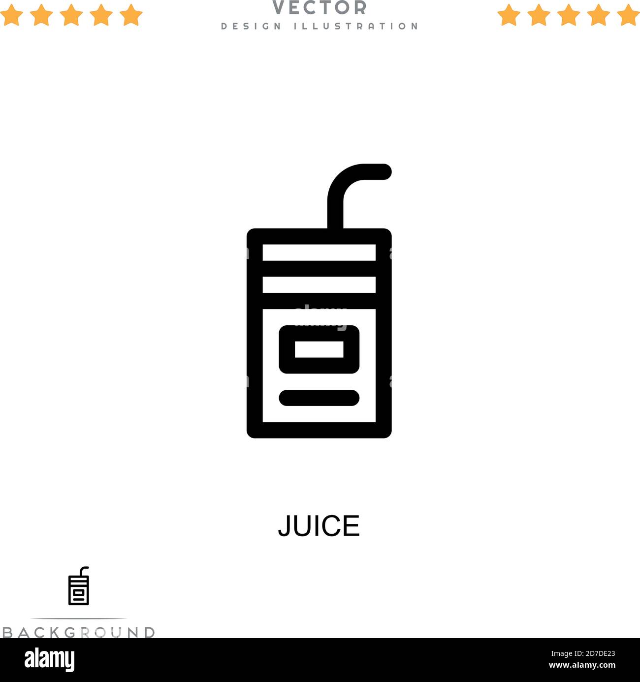 Juice icon. Simple element from digital disruption collection. Line ...