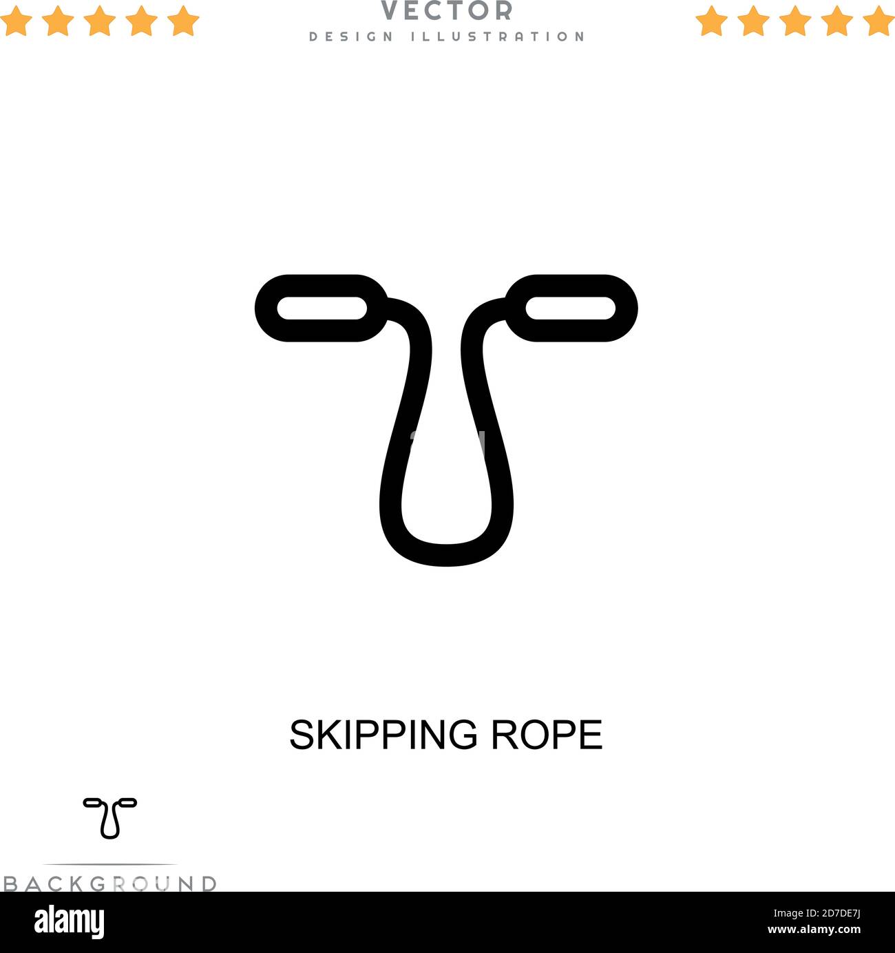 Skipping rope icon. Simple element from digital disruption collection ...