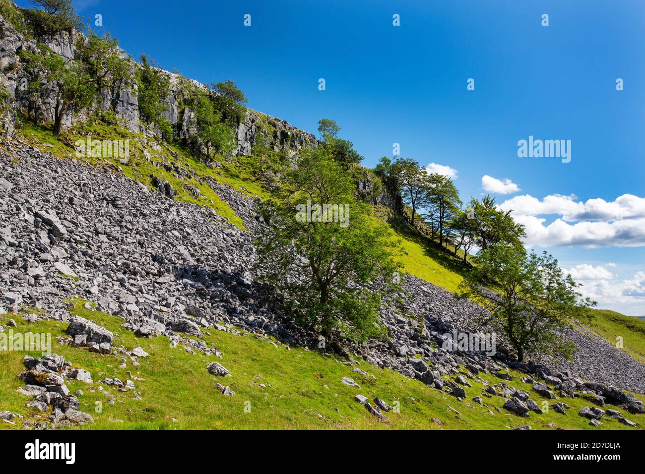 Limestone scree above Feizor in the Yorkshire Dales, UK Stock Photo - Alamy