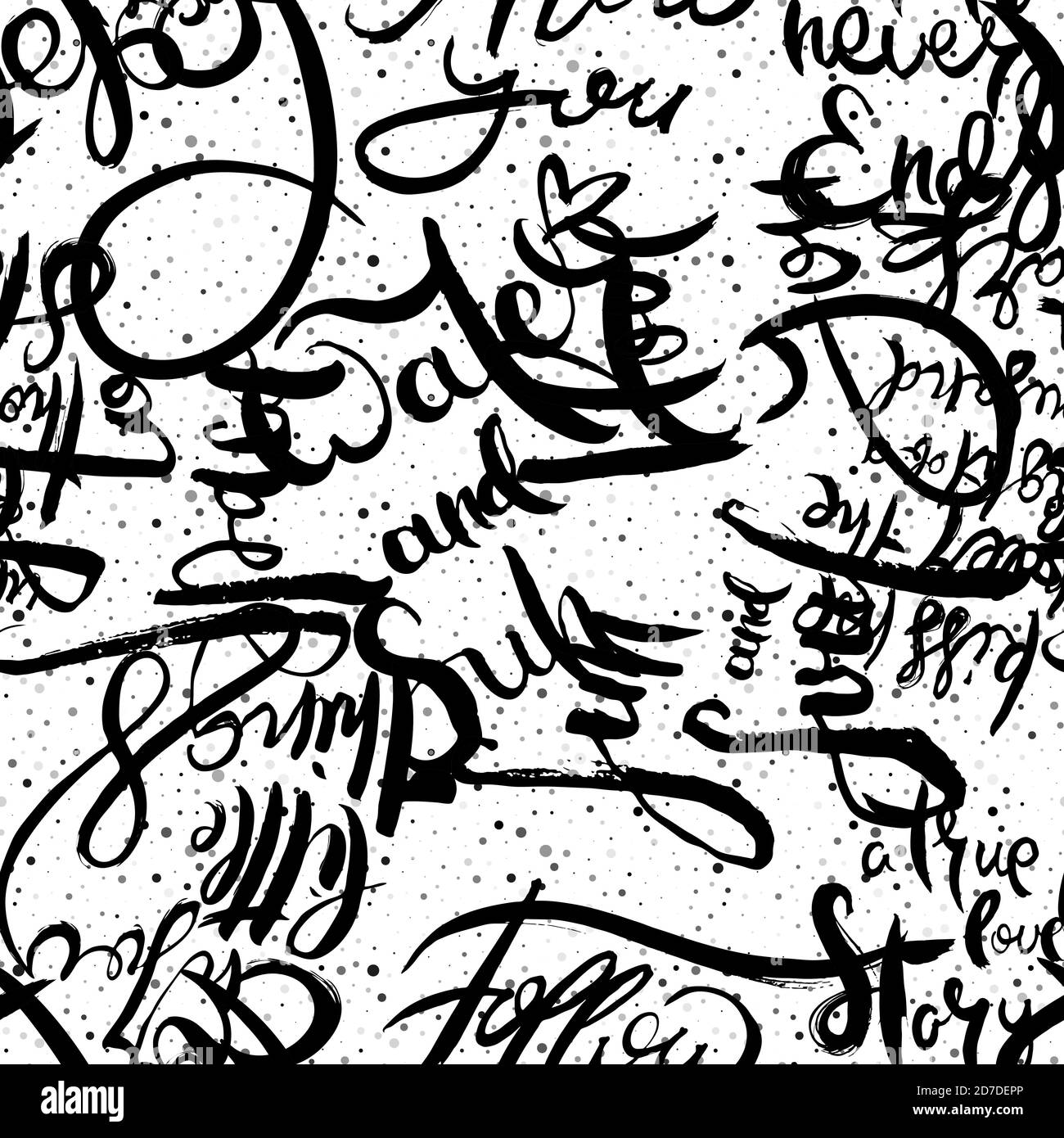 Graffiti Background Seamless Pattern Hand Style Tagging Vandal Vector