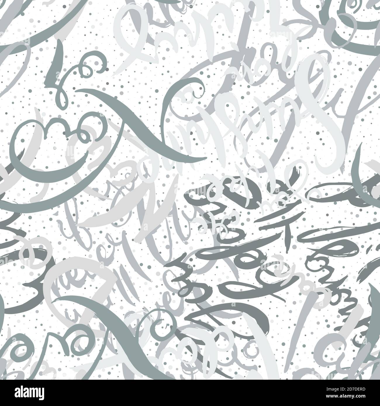 Graffiti background seamless pattern. Hand style tagging. Vandal vector ...