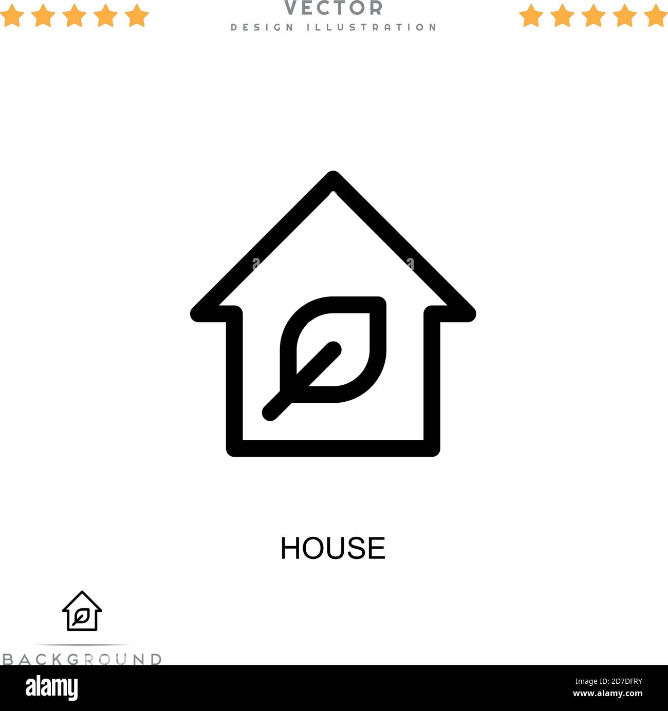 House icon. Simple element from digital disruption collection. Line ...