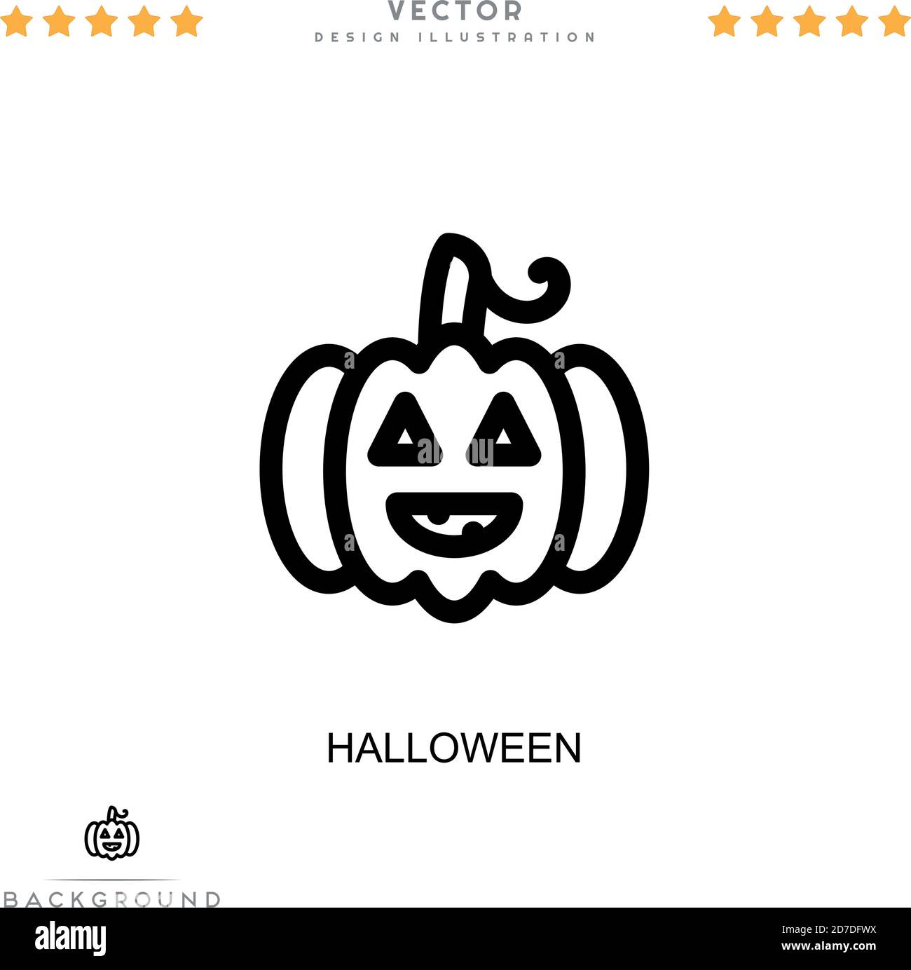 Halloween icon. Simple element from digital disruption collection. Line ...