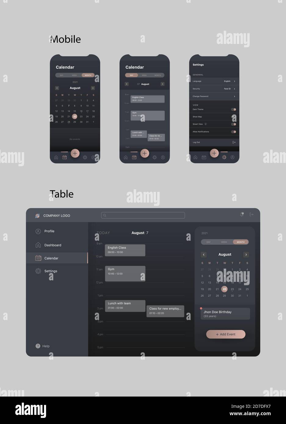 Dark Mode High Resolution Stock Photography and Images - Alamy