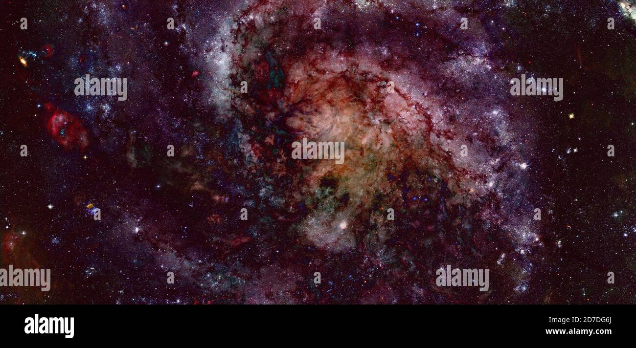 Spiral Galaxy. Elements of this image furnished by NASA Stock Photo - Alamy