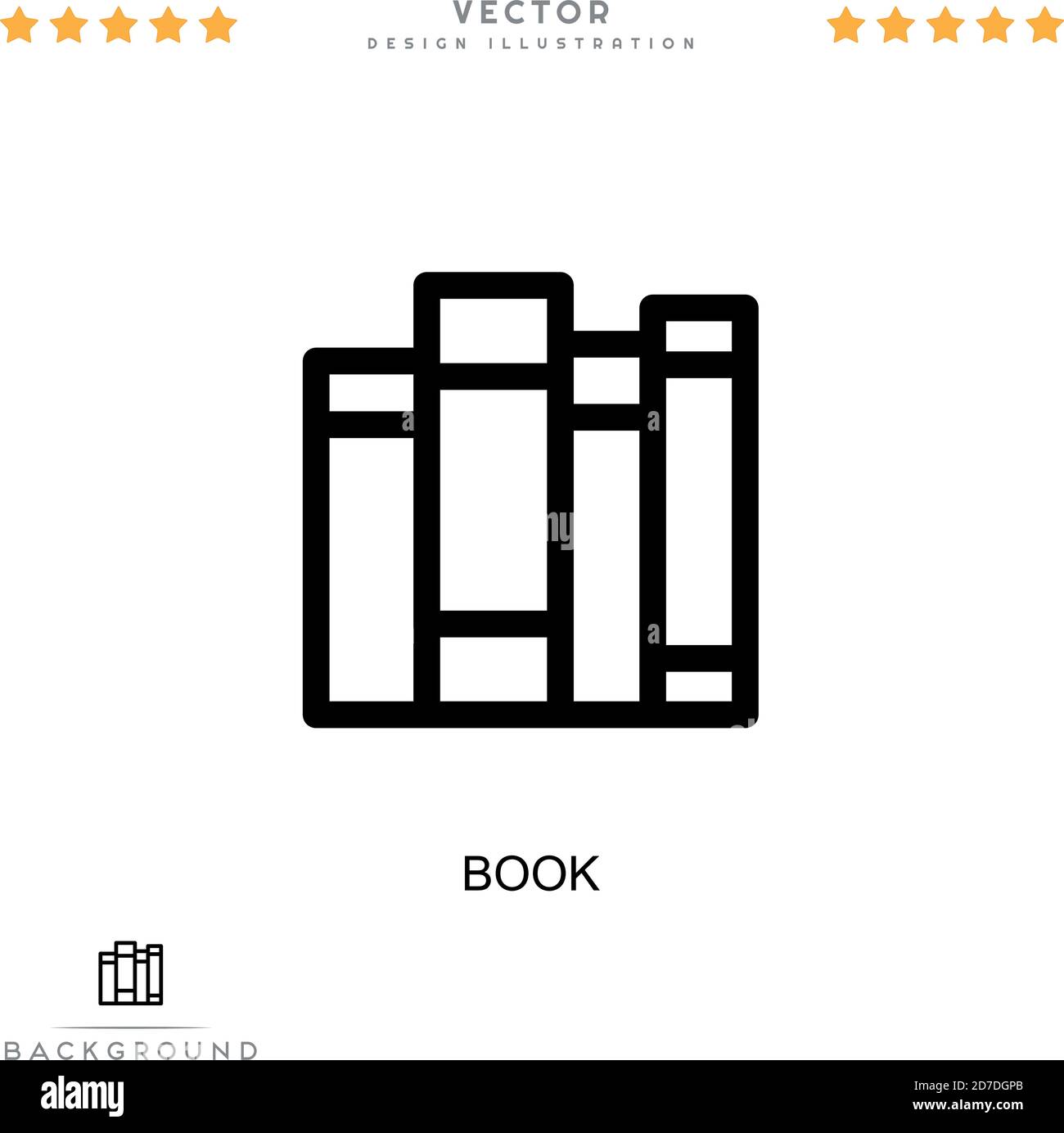 Book icon. Simple element from digital disruption collection. Line Book ...