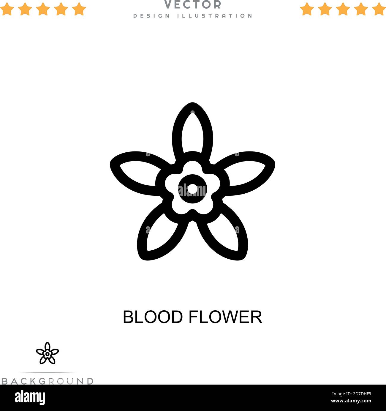 Close up campanula flowers Stock Vector Images - Alamy