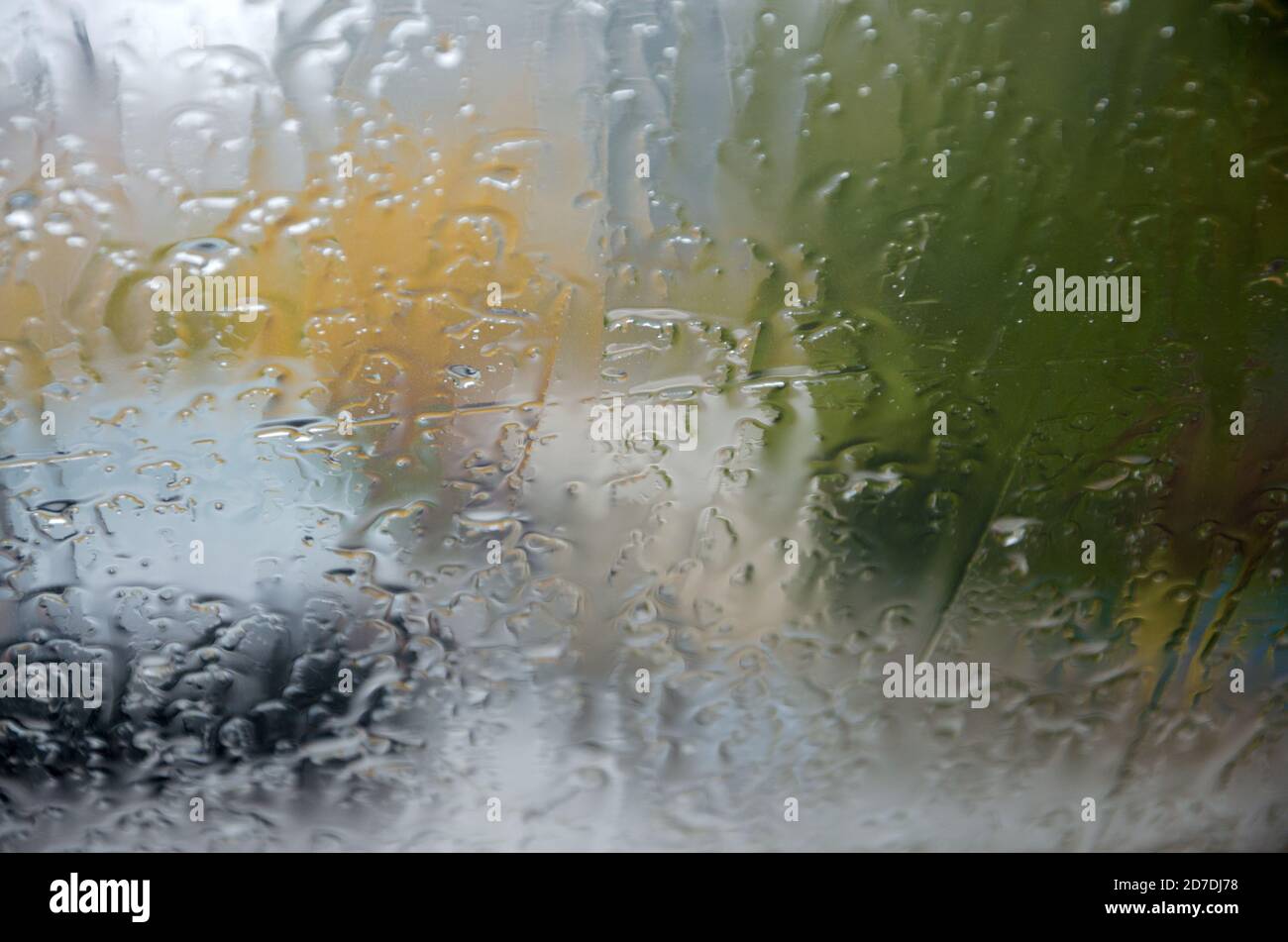 Heavy rain car windscreen hi-res stock photography and images - Alamy