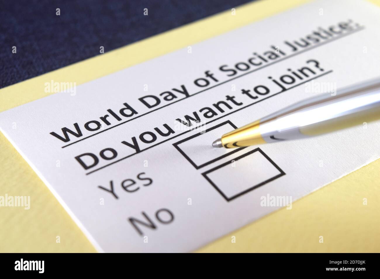 World day of social justice hi-res stock photography and images - Alamy