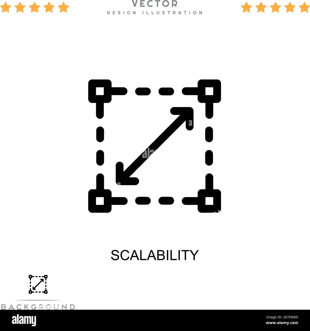Scalability icon. Simple element from digital disruption collection ... Scalability icon. Simple element from digital disruption collection ...