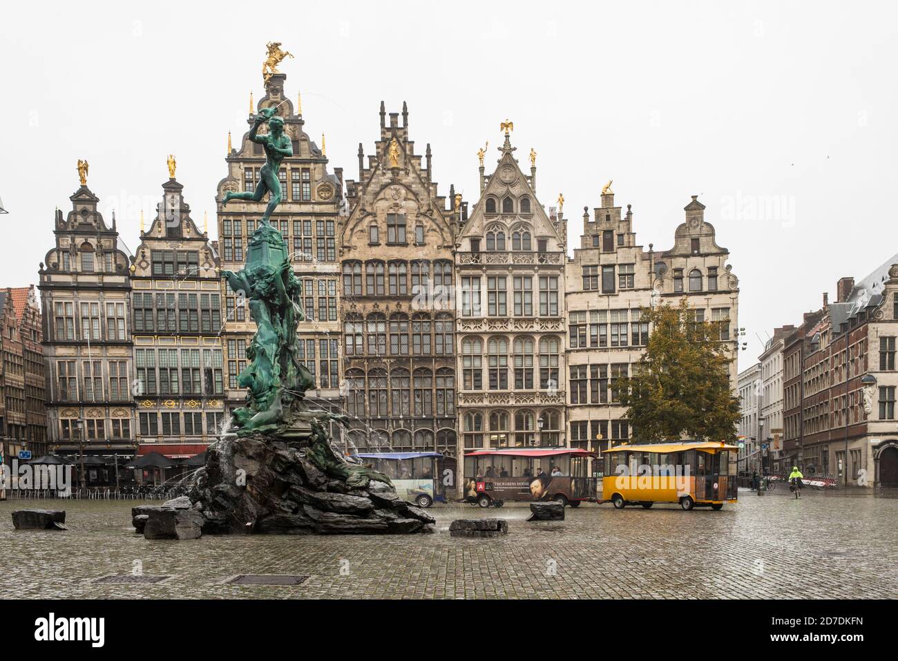 Grote market, Antwerp, Belgium Stock Photo - Alamy
